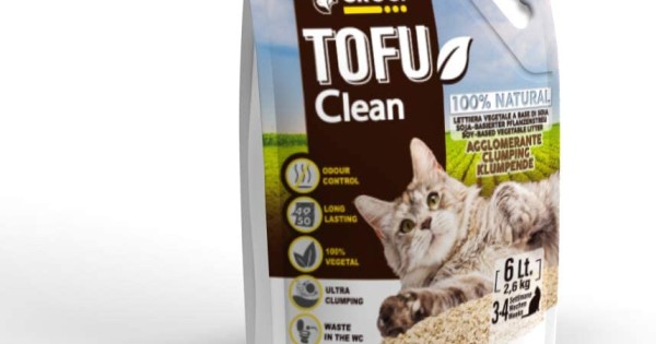 CAT LITTER TOFU CLEAN 6LT 2,6KG